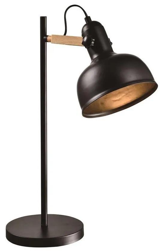 Candellux | Stolní lampa RENO 1xE27/40W/230V černá | CA0701