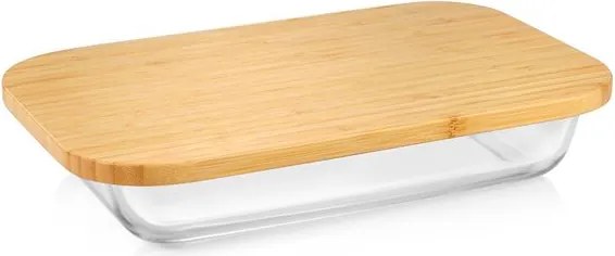 TESCOMA Skleněná zapékací mísa s poklopem ONLINE 31 x 19 cm