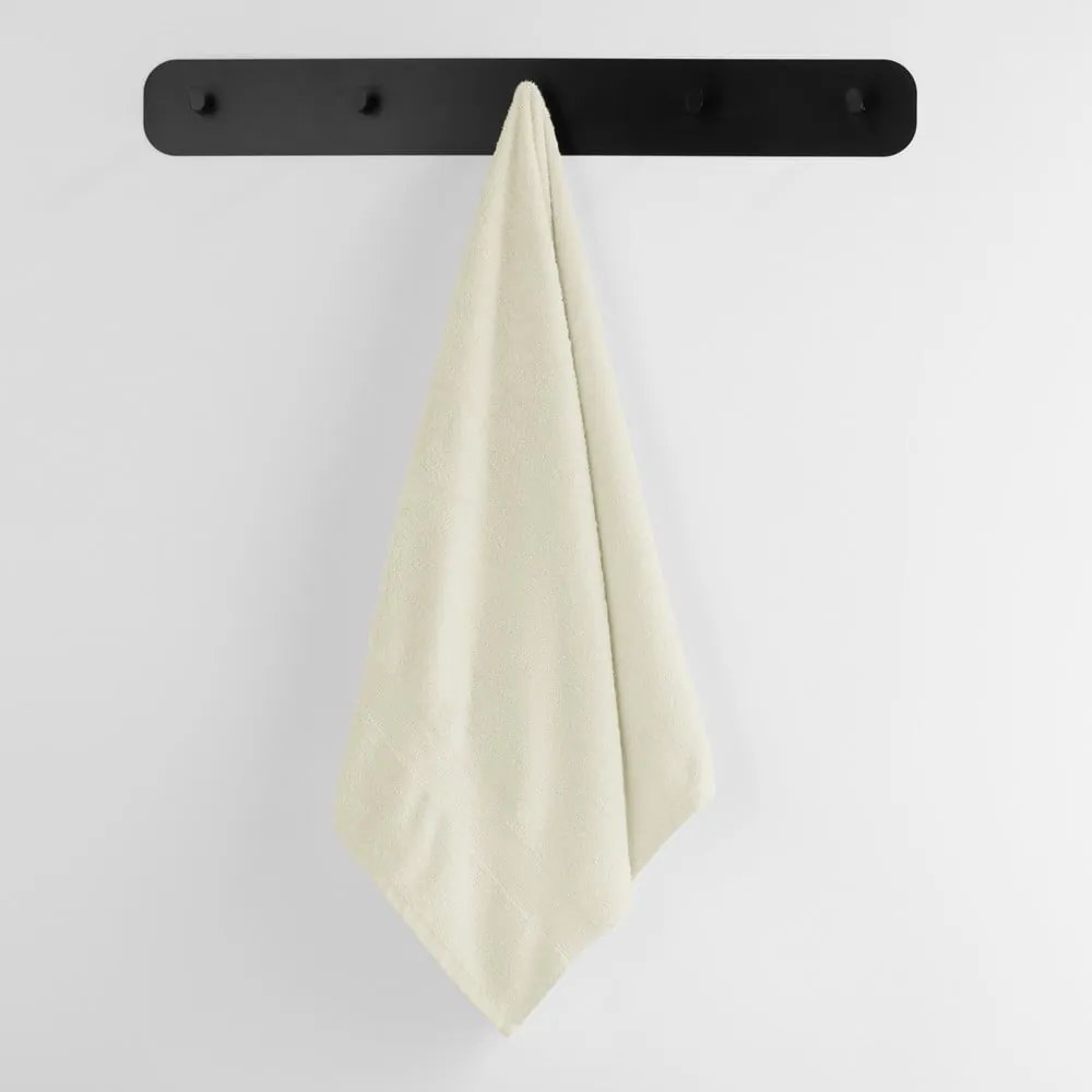Krémový froté bavlněný ručník 30x50 cm Marina – DecoKing