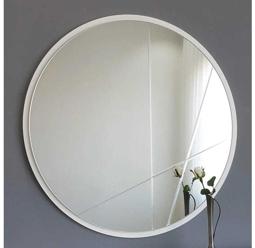 Asir Nástěnné zrcadlo pr. 60 cm stříbrná AS1249