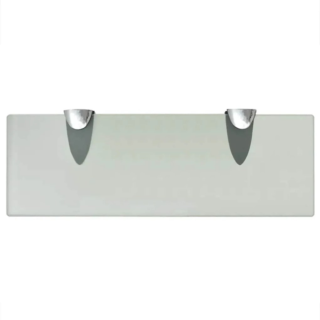 Plovoucí skleněná police 30x10 cm 8 mm 243770