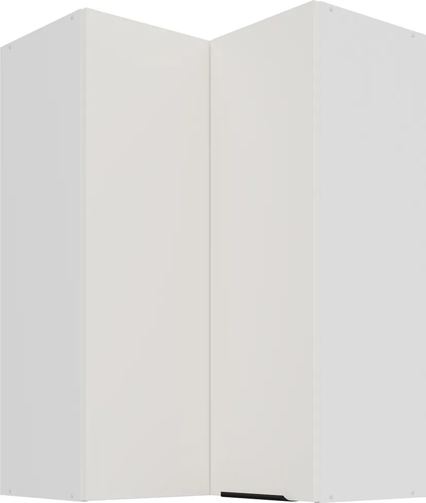 ARIA wh | horní kuchyňská skříňka 60x60 GN-90 2F (90°) rohová s policemi | VYSOKÁ | 60x60 cm | bílá