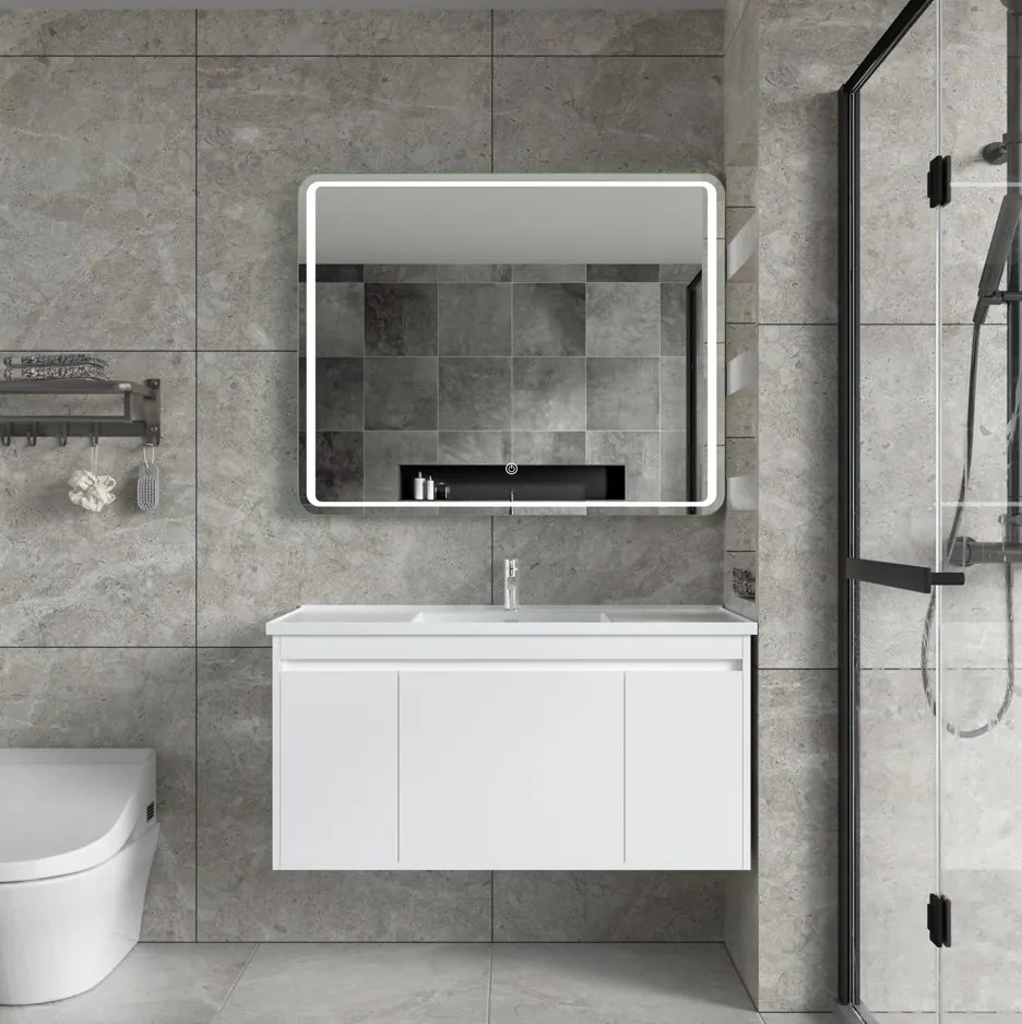 Erga Mia, LED zrcadlo 100x80cm, 2760 lm, 6500K, přední/zadní osvětlení, ERG-V01-117-1080-00