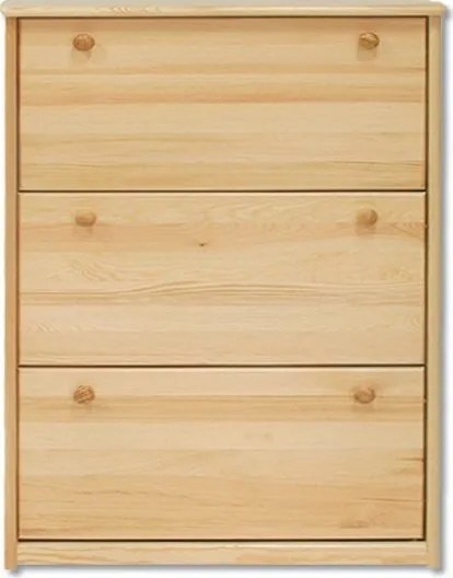 Casarredo - Komfort nábytek Botník BS-113 výklopný | barva: bez moření borovice