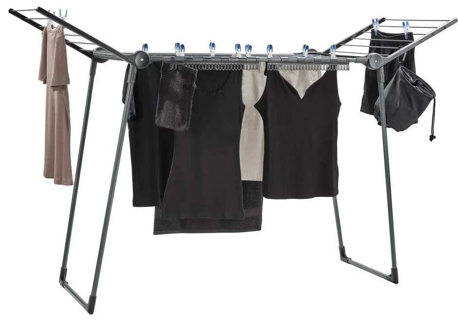 Sušák na prádlo PEGASUS Slim Black – LEIFHEIT