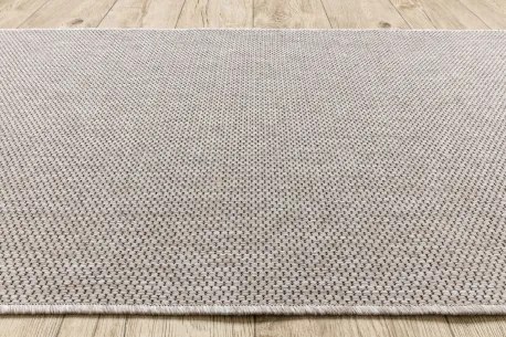 Běhoun SISAL FLOORLUX model 20433 stříbro HLADKÝ