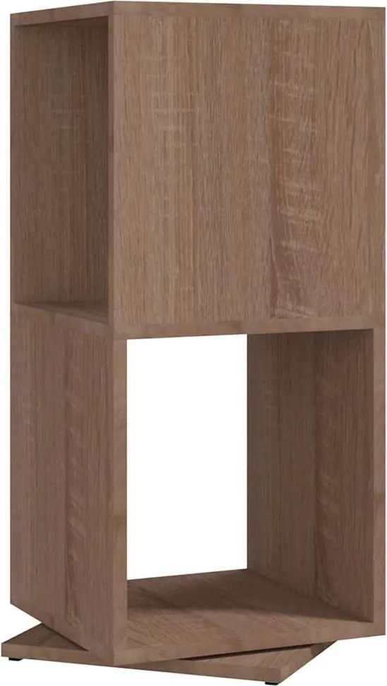 Otočná skříňka dub sonoma 34,5x34,5x75,5 cm kompozitní dřevo 339560