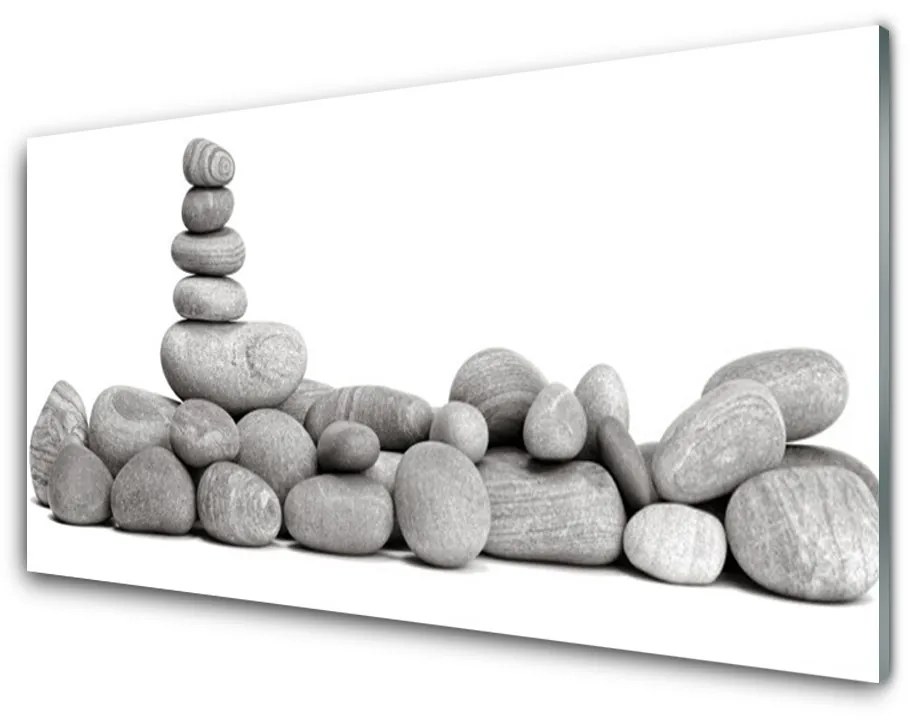 akrylový obraz Kameny Umění 140x70 cm