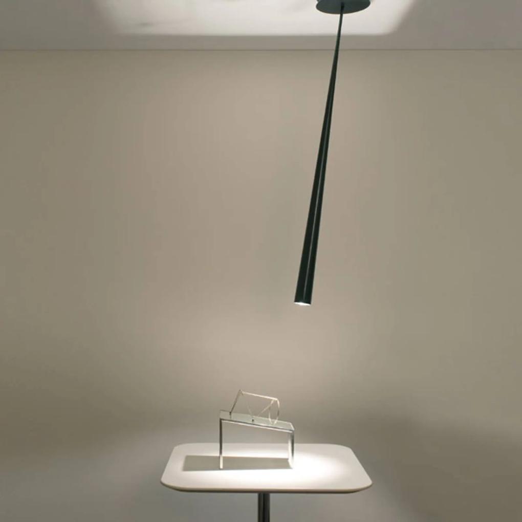 Designové závěsné světlo Drink, černé, 127 cm