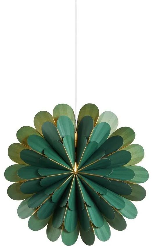 Markslöjd Markslöjd 705305 - Vánoční dekorace MARIGOLD 1xE14/25W/230V 45 cm zelená ML0854