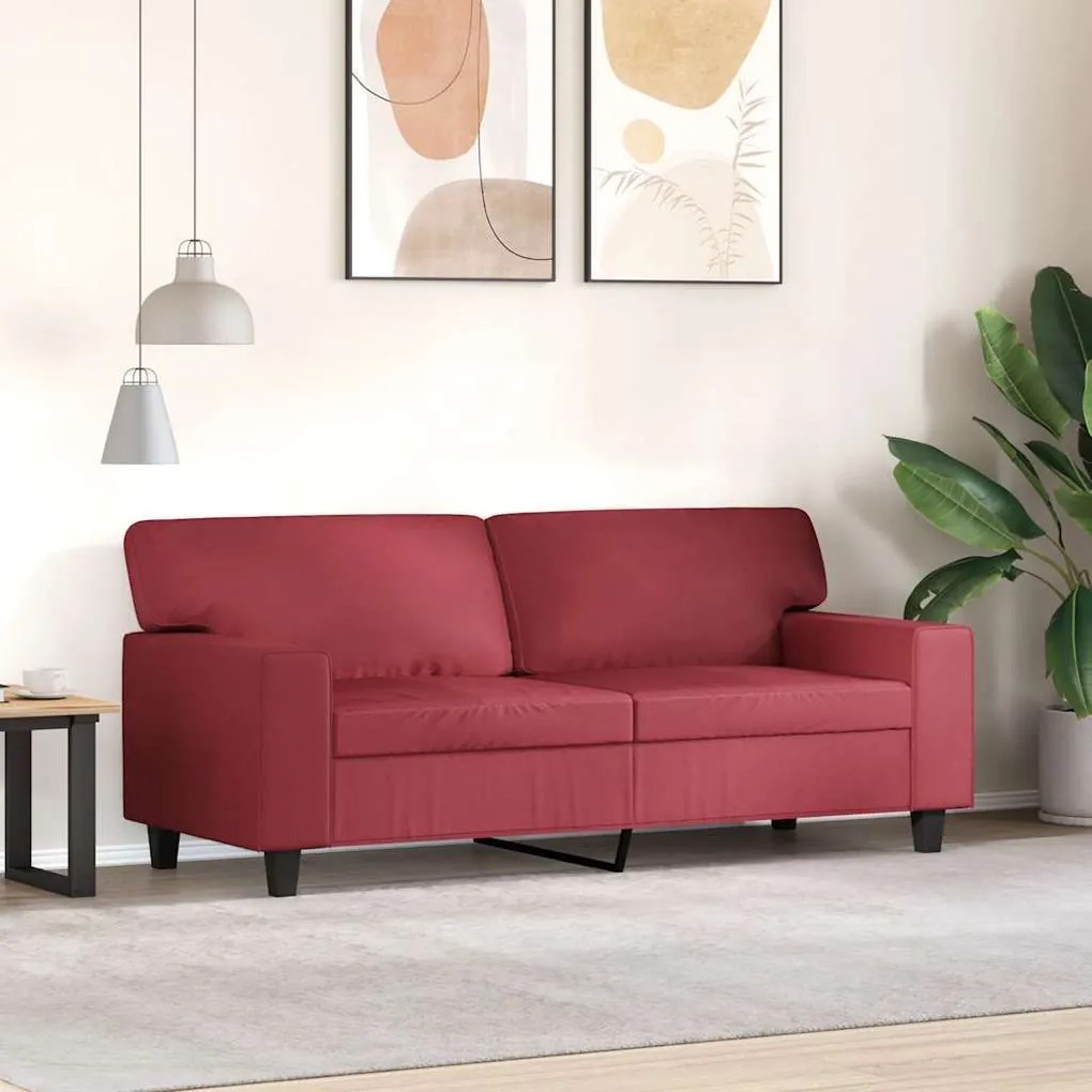 vidaXL 2místná pohovka 140 cm umělá kůže [359417] Barva: cappuccino