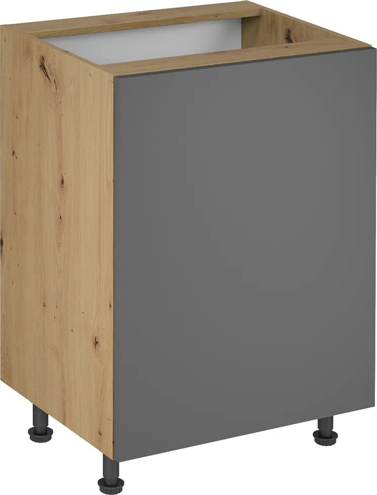 Kuchyně LANGEN šp | push open | 300 cm | SOKL v CENĚ | artisan/šedá
