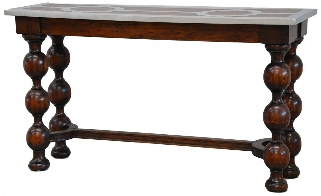 Bramble Furniture Sofa stolek Shoreditch, oplechovaná deska