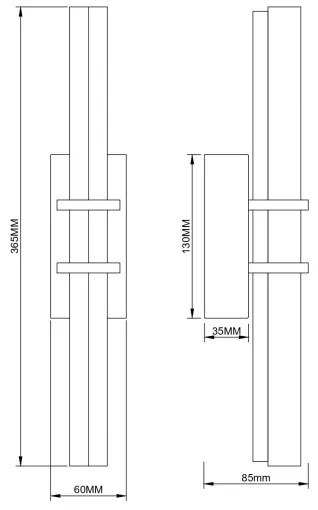 Zuma Line 003064-034736 - LED Nástěnná lampa IGGLY LED/8W/230V zlatá