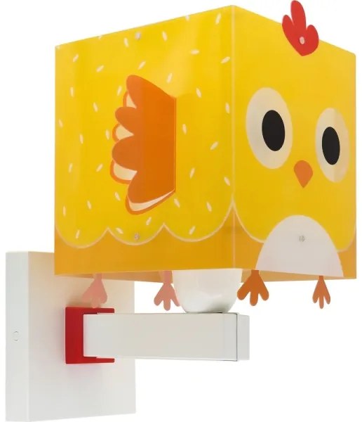 Dalber 64649 - Dětské nástěnné svítidlo LITTLE CHICKEN 1xE27/15W/230V