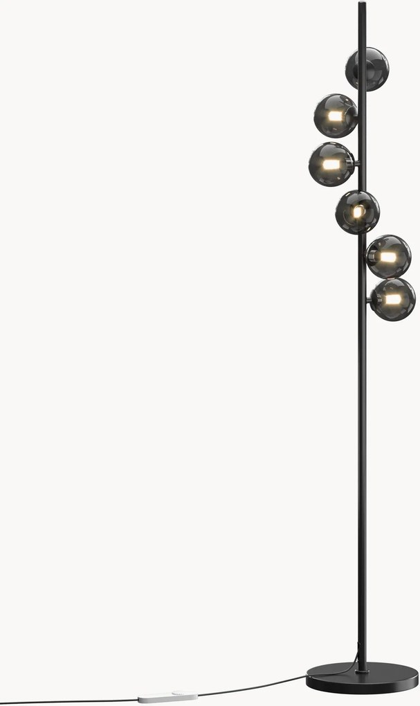 Stmívatelná stojací lampa Dallas