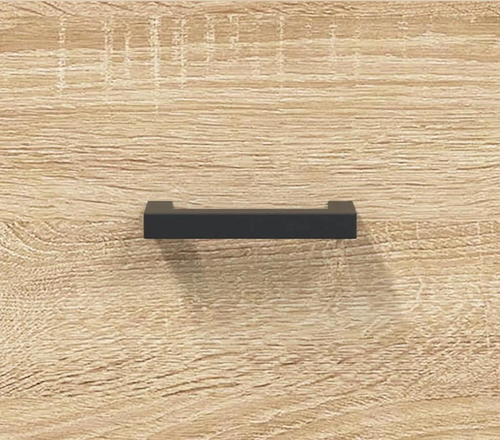vidaXL Noční stolek 40 x 35 x 47,5 cm kompozitní dřevo [827314] Barva: šedá sonoma