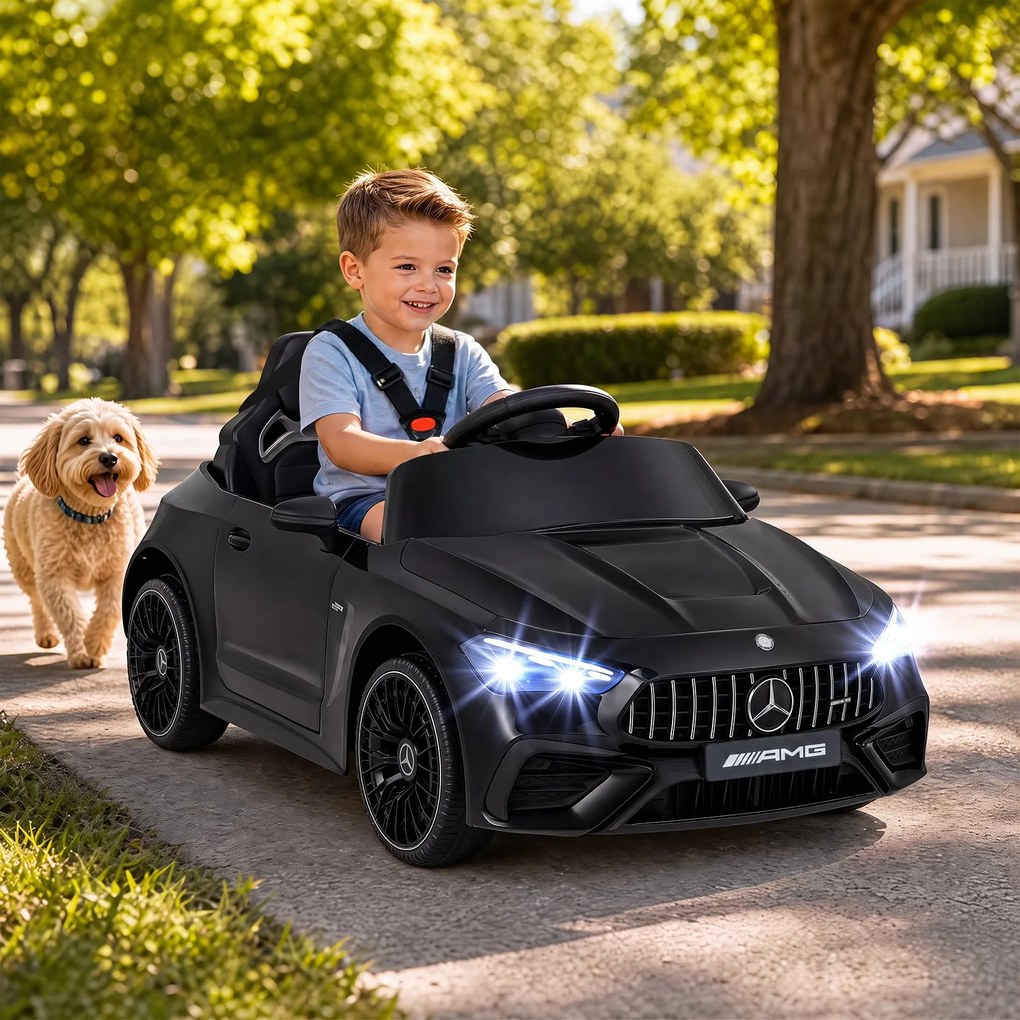 Costway Dětské elektrické autíčko 12 V Mercedes-AMG dětské auto