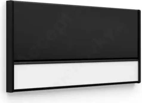 ACCEPT Dveřní tabulka ACS 187 x 93 mm - černá tabulka