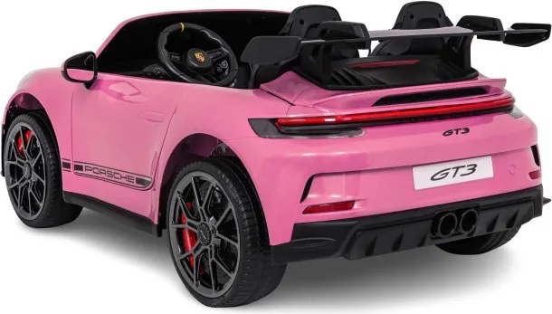 Elektrické autíčko Porsche 911 GT3 STRONG MP4 růžové