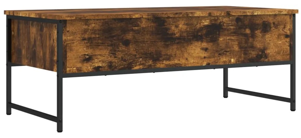Konferenční stolek kouřový dub 101x49x39,5 cm kompozitní dřevo