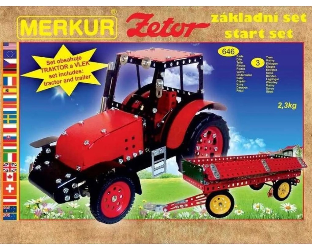 Stavebnice merkur zetor