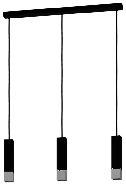 Eglo 99698 - LED Lustr na lanku BUTRANO 3xGU10/4,5W/230V
