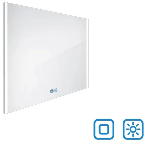 Nimco LED zrcadlo 800x700 se dvěma dotykovými senzory - ZP 11003VX