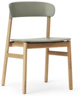 Herit Chair Oak světle zelená Normann Copenhagen