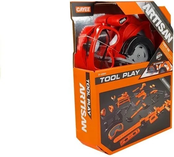 LEAN Toys Velká sada nářadí pro kutily, 23 dílů
