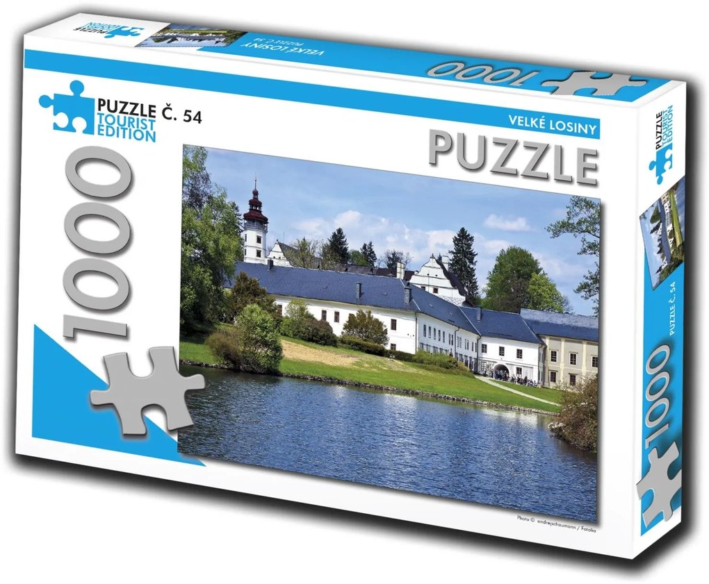 Tourist edition puzzle velké losiny 1000 dílků (č.54)
