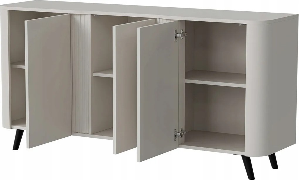Komoda Volare 3D 151 cm kašmírová