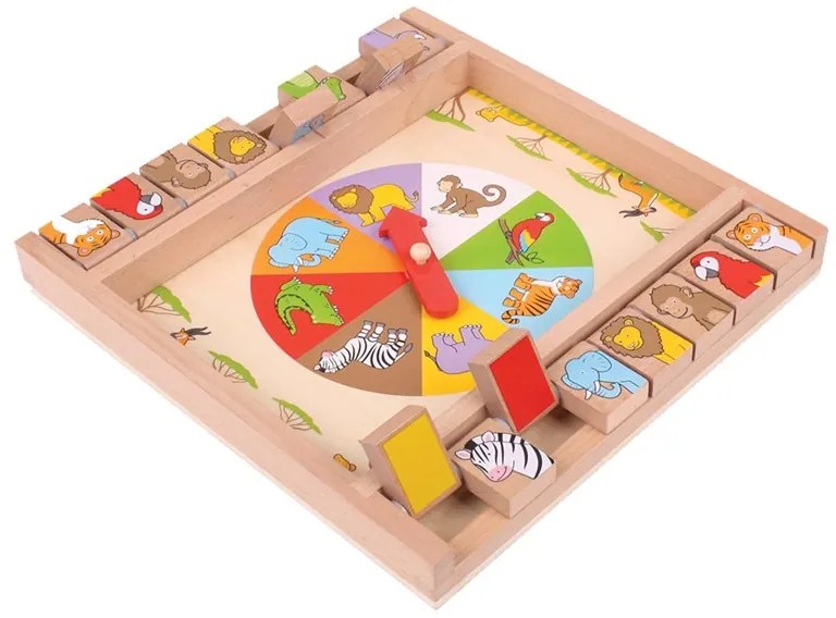 Bigjigs Toys Ruleta se zvířátky