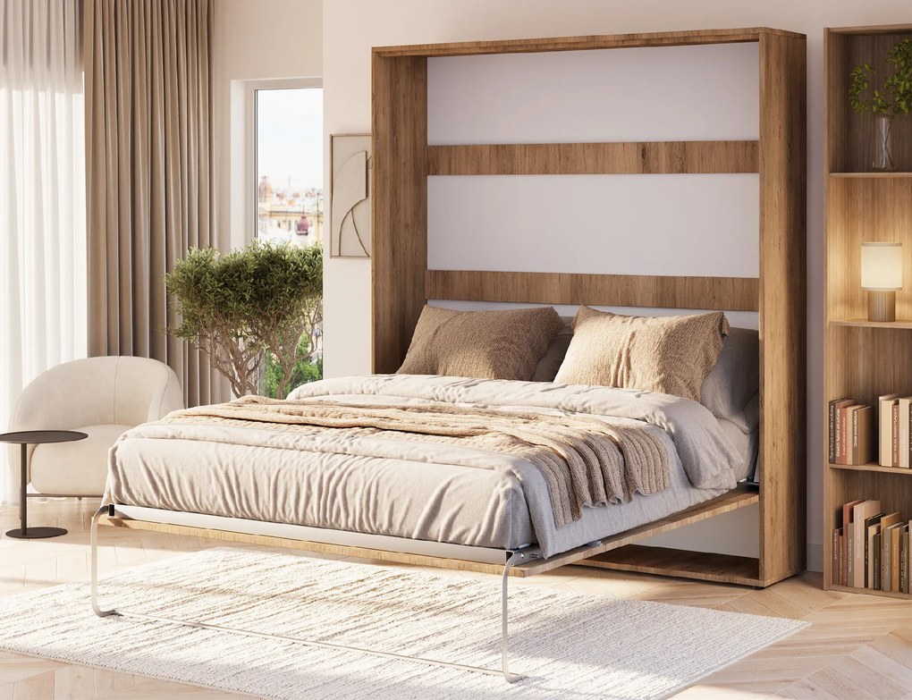 ADRK Furniture Vivario Výklopná postel 160 ADRK-WB-VIV-160-A
