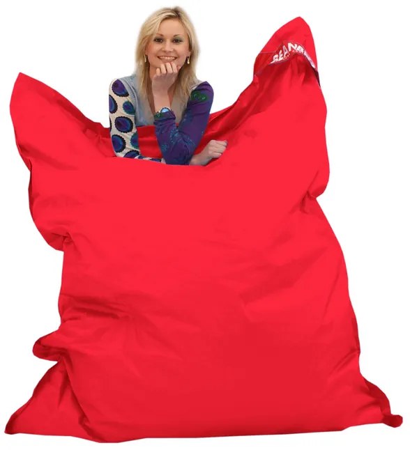 Beanbag Sedací pytel 179x140 perfekt scarlet rose