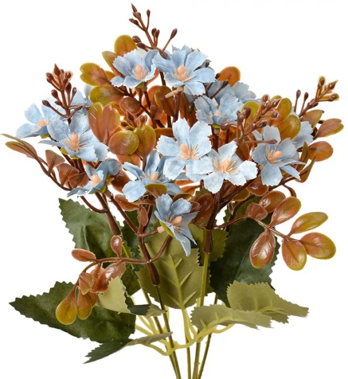 Umělá květina modrá Florieke – 33 cm
