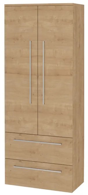 Mereo Mereo, Bino, koupelnová skříňka vysoká, dvojitá 163 cm, CN629