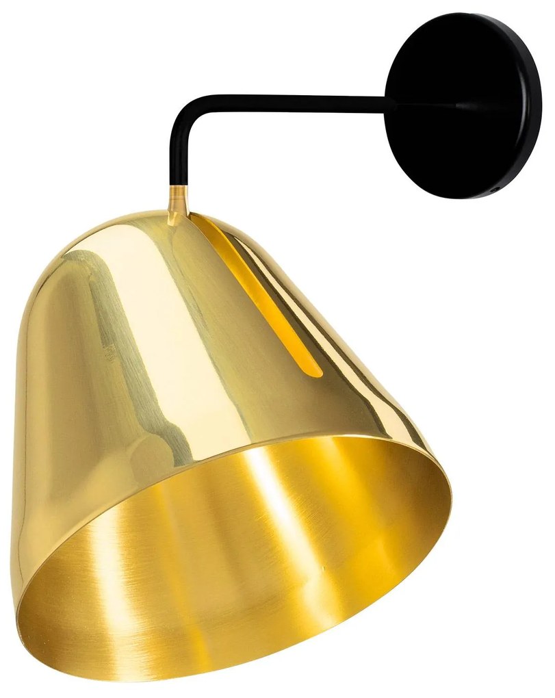 Nyta Tilt Wall Brass nástěnné světlo, přípojka