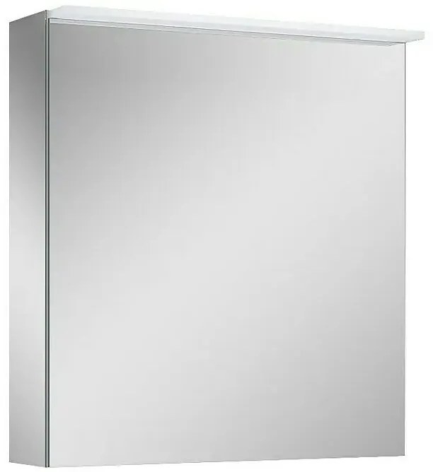 Riva Look Zrcadlová skříňka s LED osvětlením, 64,8 × 60 × 13,6 cm