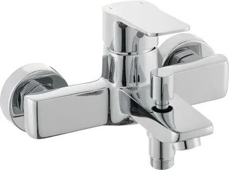 Vanová baterie SAT Cube Way bez sprchového setu 150 mm chrom CU222