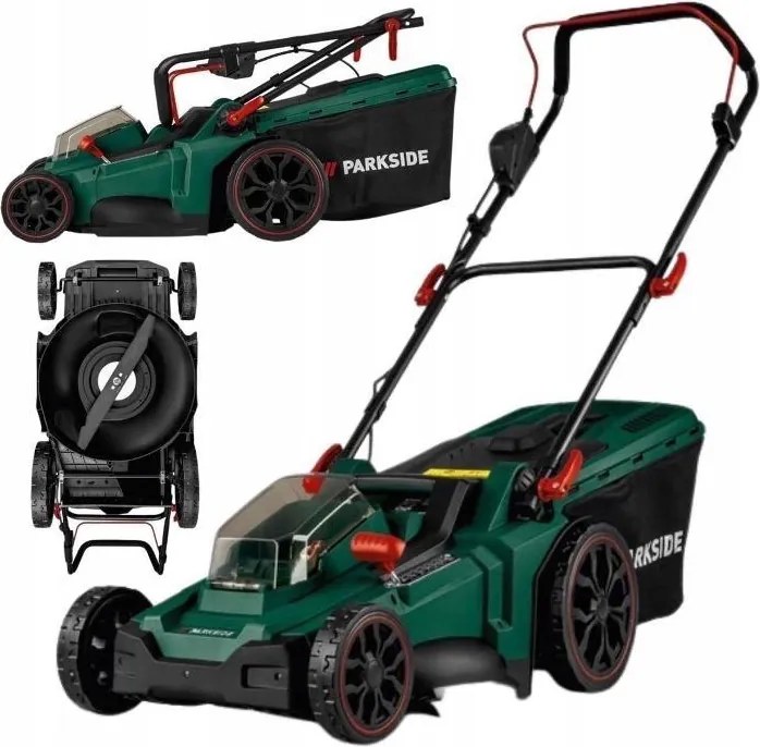Parkside Prma 40 E3 Akkumulátoros fűnyíró