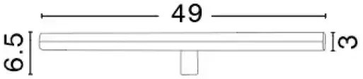 LED nástěnné svítidlo Vanese 49