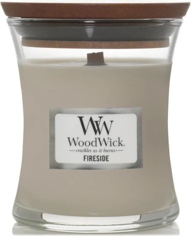 WoodWick svíčka Fireside Velikost: malá 85 g