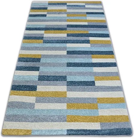 Makro Abra  Kusový koberec NORDIC STOCKHOLM šedý modrý G4597 240 x 330