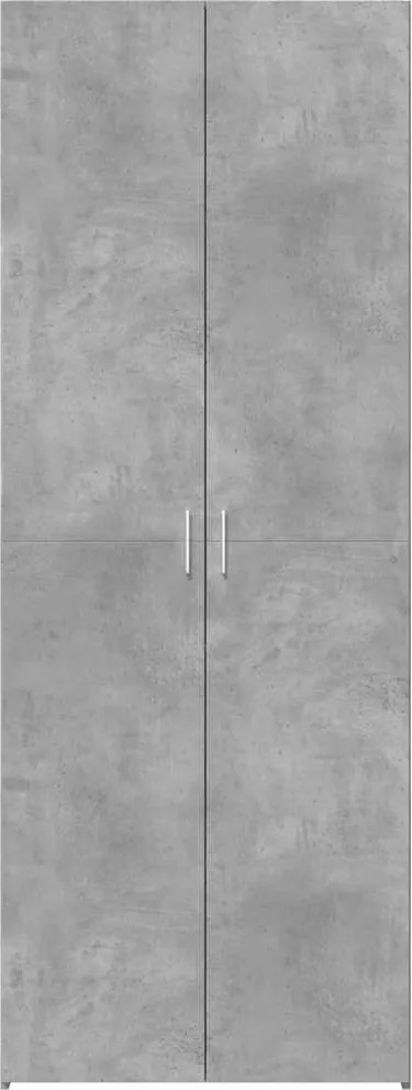 Skříň highboard betonově šedá 70x42,5x185 cm kompozitní dřevo 3281430