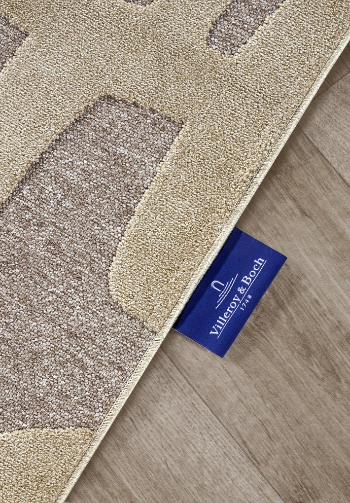 Villeroy & Boch Kusový koberec 106142 Grey, Beige, 200x290, béžová, ložnice
