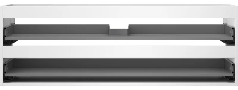 Mexen Box-A, závěsná skříňka, 140 cm, 2 zásuvky, bílá matná, 91AX0-1400-470-2-01