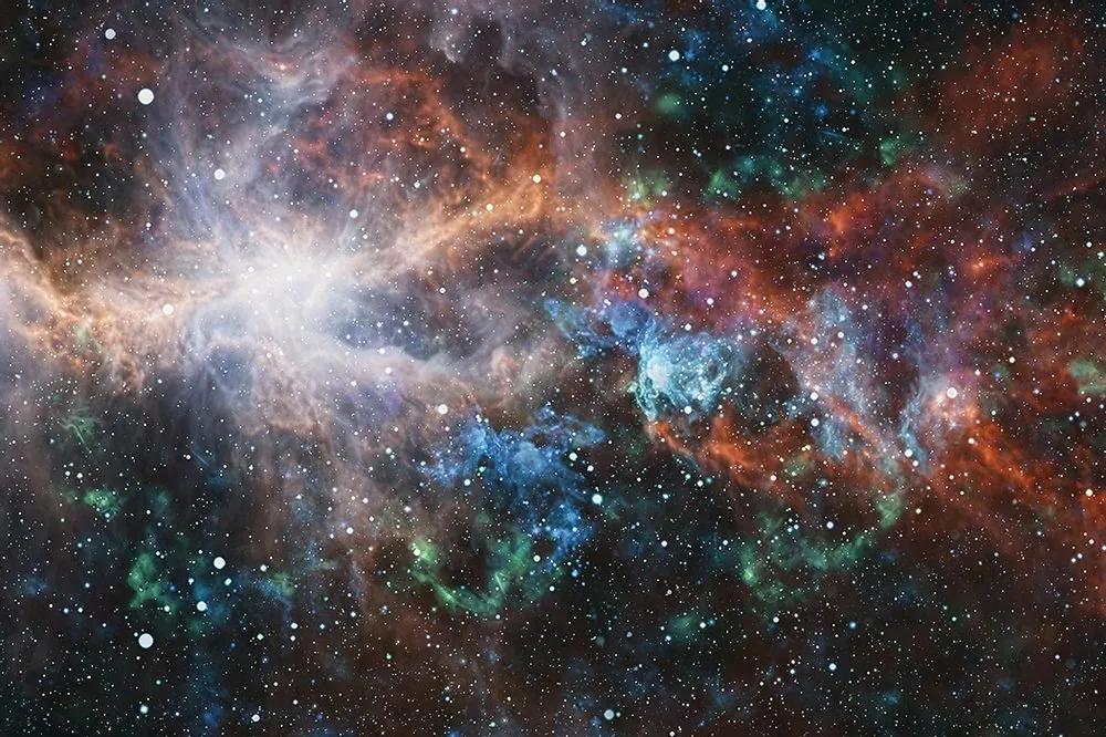 Tapeta nekonečná galaxie - 225x150 cm