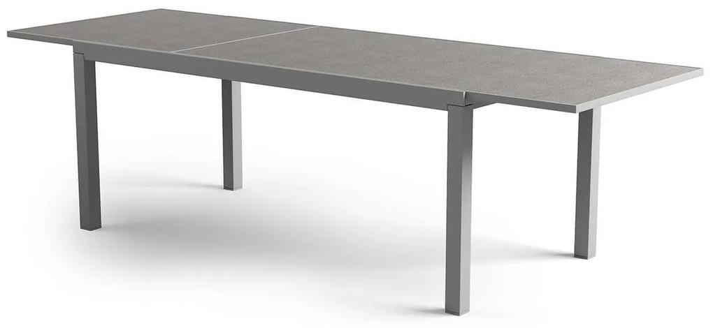 Zahradní stůl TOLEDO/hliník šedý
