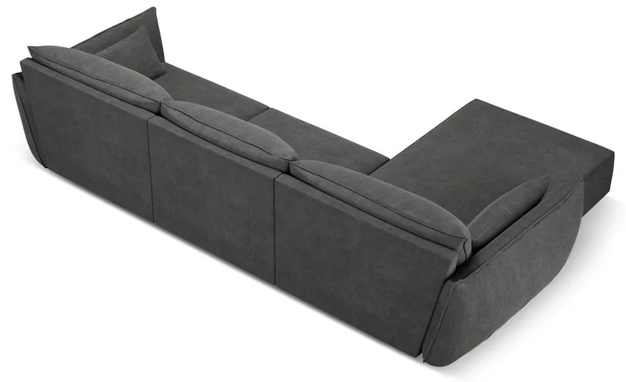 Šedá rohová pohovka (levý roh) Vanda – Mazzini Sofas